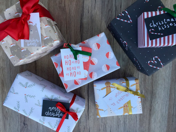 Christmas Wrapping Paper, Gift Tag and Card Bundle – Coach House Lifestyle
